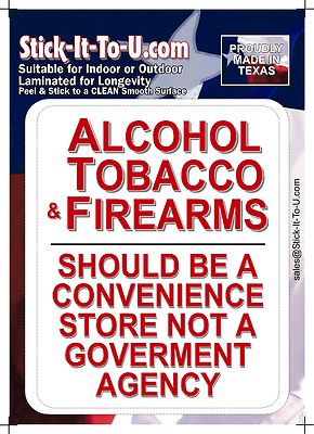 ATF – Decal Sticker Gun Security | eBay