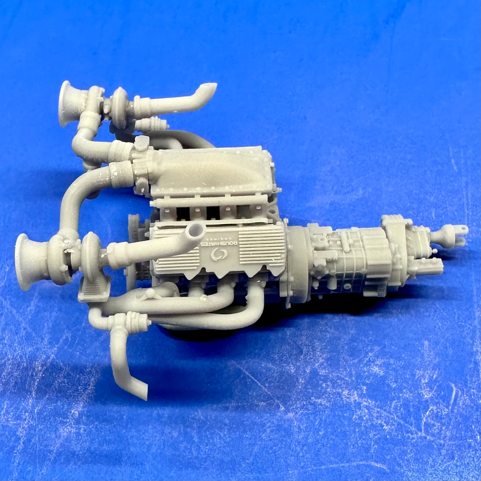 V2 Hoonicorn Twin Turbo Ford 410 Engine 1/25 | eBay