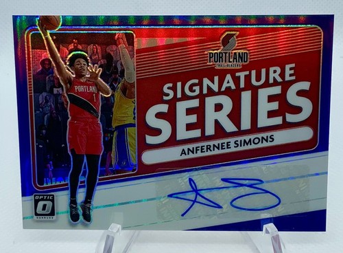 2020-21 Donruss Optic ANFERNEE SIMONS Signature Series Prizm Auto | eBay