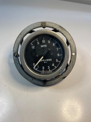Original 1960s Smiths RN racing tachometer -reverse reading with ...