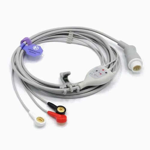 Philips 12 pin 3 Leads Snap ECG EKG Cable M1972A | Same Day Shipping | eBay