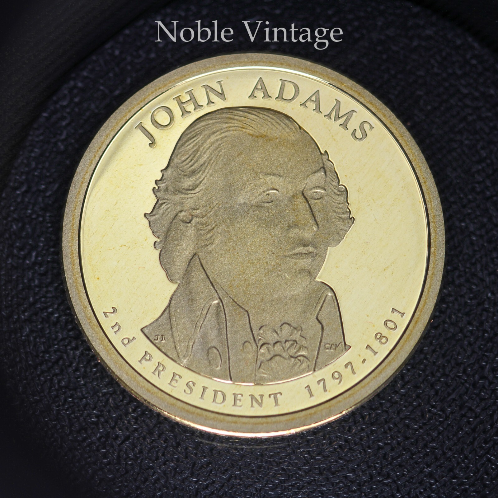 2007 S Proof John Adams Presidential Dollar Coin - From a Proof Set | eBay