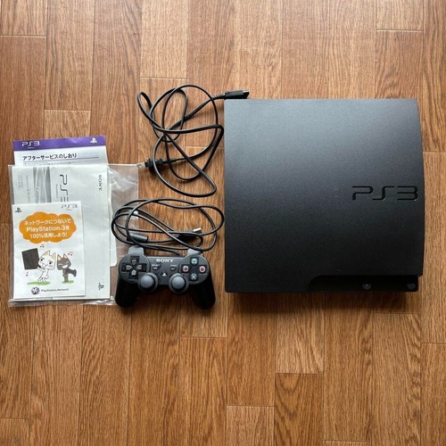 Sony PlayStation 3 PS3 CECH 3000A Charcoal Black Console 160GB Box F/S ...
