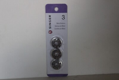 Singer Notions 2137 Metal Bobbins-3/Pkg | eBay
