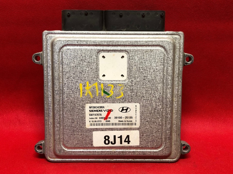 06 HYUNDAI SONATA ECM ECU PCM COMPUTER CONTROL MODULE 39100-25135 | eBay