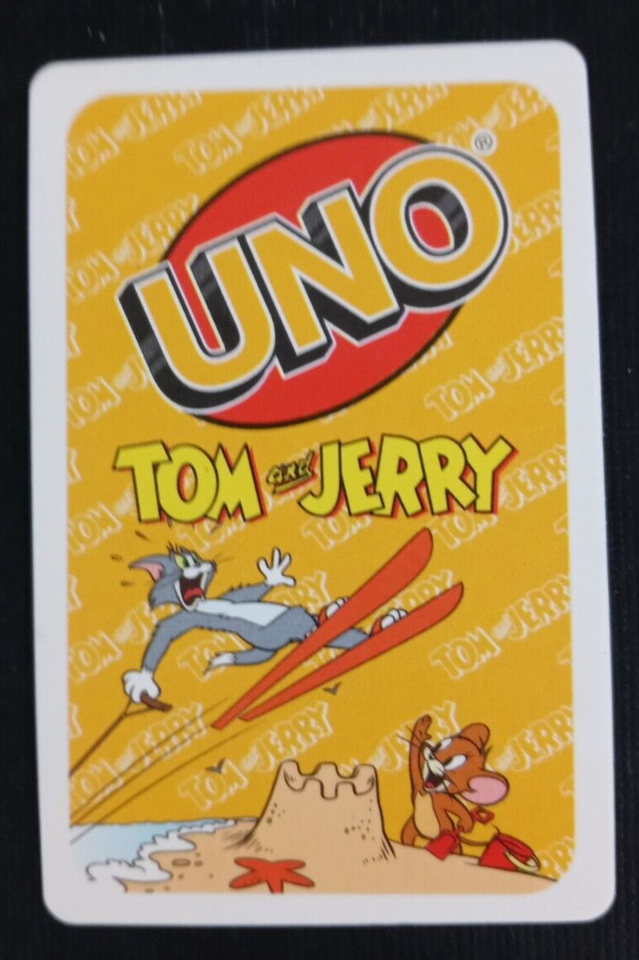 UNO Tom And Jerry Card Red Jerry Reverse Card | eBay