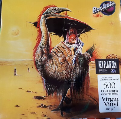 ROCKETS - ATOMIC - LP VINILE COLORATO BLUE 500 COPIE NUMERATO GATEFOLD ...