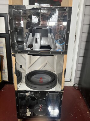 Set Of 2 Alpine Type R 12 SWR1242D 12” Inch Subwoofer Dual 4 Ohms 1500 ...