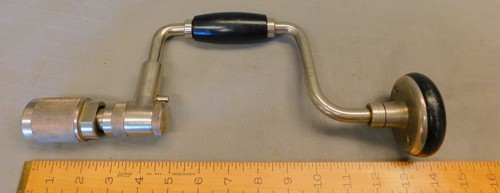 Stanley Bell System B No. 2101 A 8" Brace Fine Condition Auger Bit ...