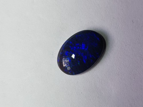 OPAL SOLID 1.82CTS OVAL - BLACK (N2/N3) 12x8x2mm - FROM MINTABIE SA ...