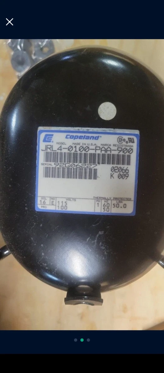 Copeland Compressor Model Number
