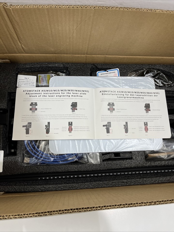 ATOMSTACK A5 M40 Laser Engraver DIY Engraving Cutting Machine New! | eBay