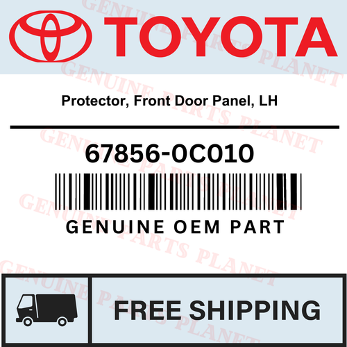 OEM GENUINE TOYOTA SEQUOIA 07-22 Protector, Front Door Panel, LH ...
