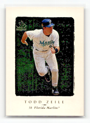 1998 SP Authentic Todd Zeile #97 BASEBALL CARD Florida Marlins | eBay