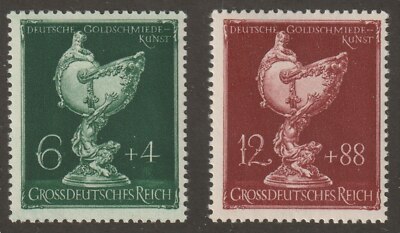 Germany 1944 #B286-87 German Goldsmiths' Society - MNH | eBay