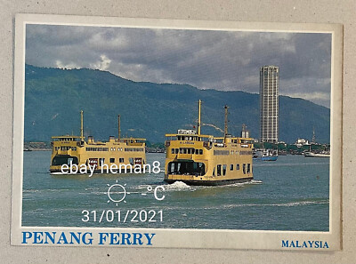 old Malaysia Postcard - Penang Ferry | eBay