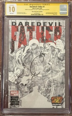 Daredevil: Father #1 CGC 10.0 - Signed Joe Quesada -Wizard World 2004 ...