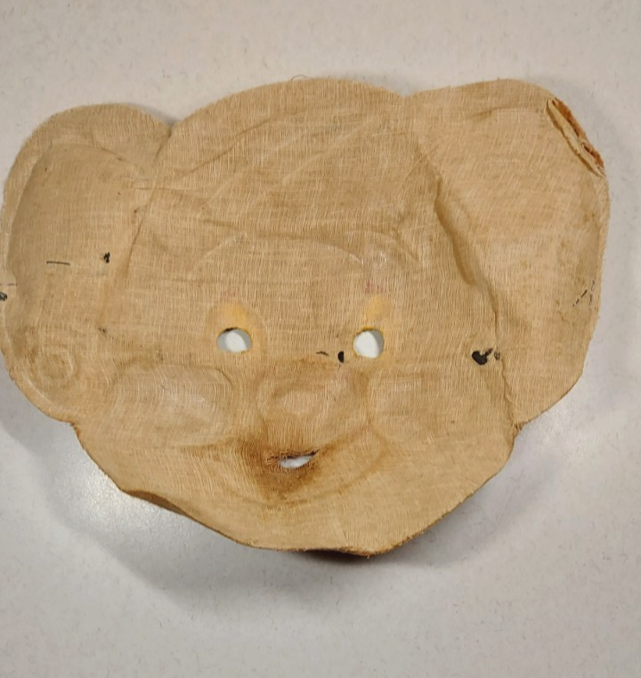 Tom & Jerry - Jerry the Mouse Vintage Halloween Mask Gauze Cheesecloth ...