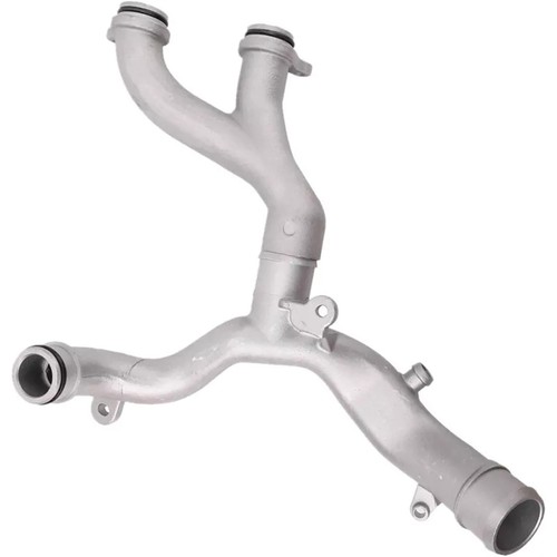 2PCS Engine Upgraded Metal Coolant Crossover Pipe For Jaguar XJ 5.0L V8 ...