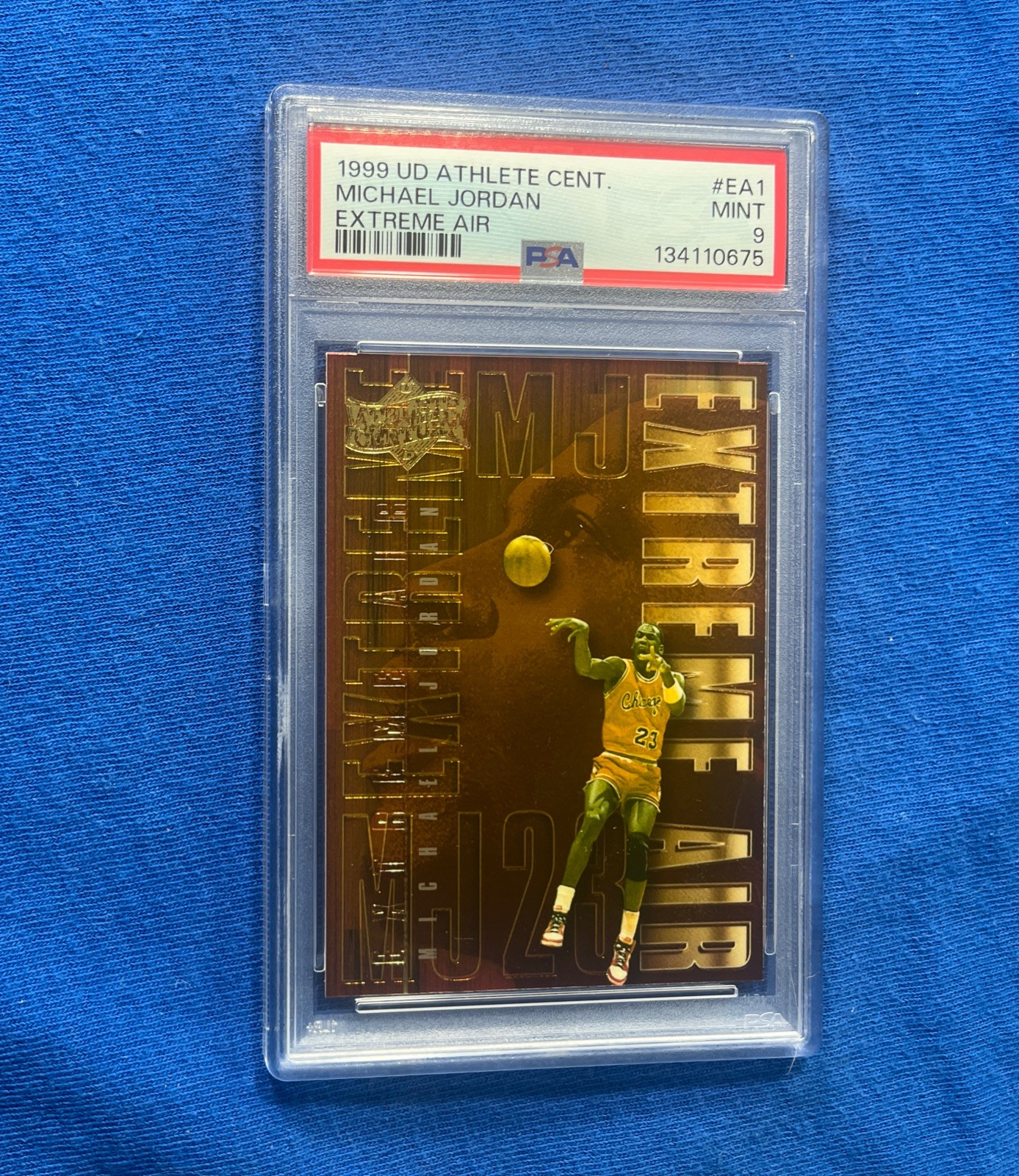 1999 Upper Deck Mj Athlete of the Century - Extreme Air Michael Jordan ...