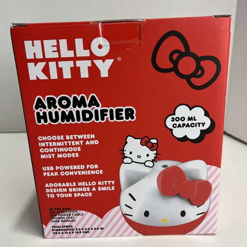 Hello Kitty Tabletop Humidifier 2 Mist Modes USB Powered 300ml Capacity ...