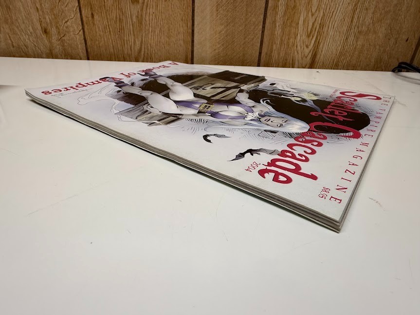 Scarlet Cascade The Vampire Magazine Issue 1 Mike Hoffman 2004 RARE! | eBay