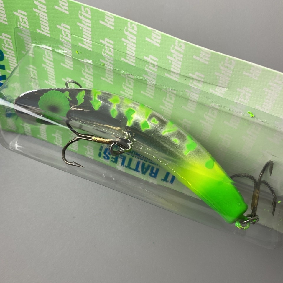 Vintage Luhr Jensen Kwikfish K13 Grinch Pre-Rapala USA | eBay