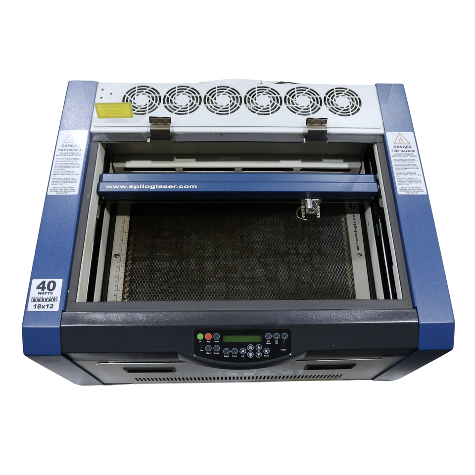 Epilog Laser Engraver 40 Watt Epilog Mini Engraving Macine 18x12 8000 ...