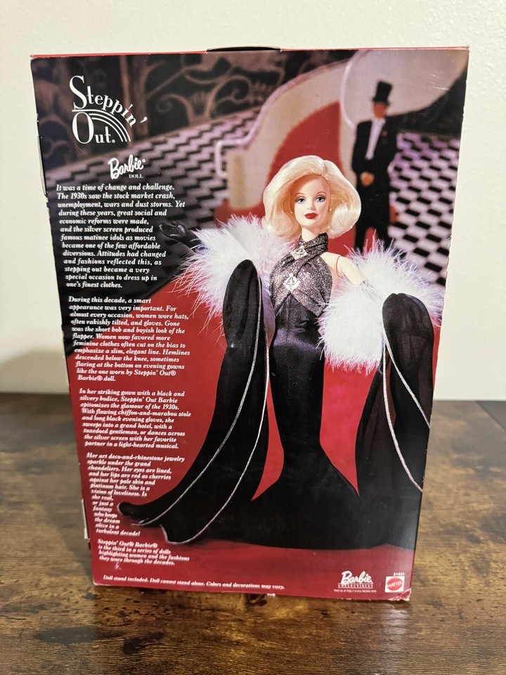 1998 Barbie Steppin' Out BARBIE Doll #21531 Collector Edition Mattel | eBay