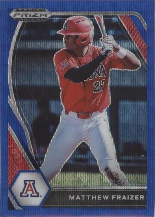 2021 Panini Prizm Draft Picks - Matthew Fraizer #PDP220 Blue Wave Prizm ...