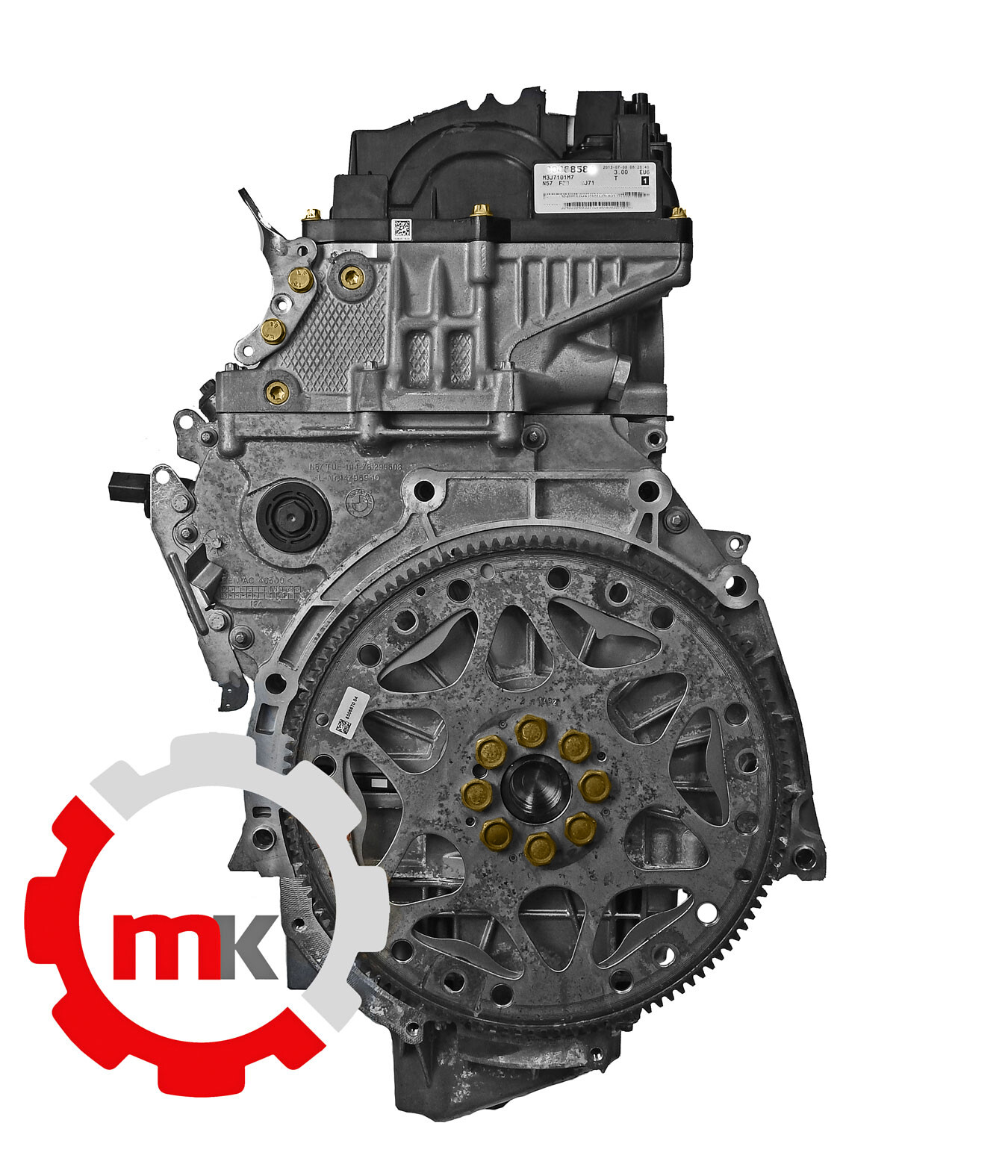 BMW F10 F11 F01 E70 E71 M 550d 750d N57D30C 381PS Motor Überholung mit ...