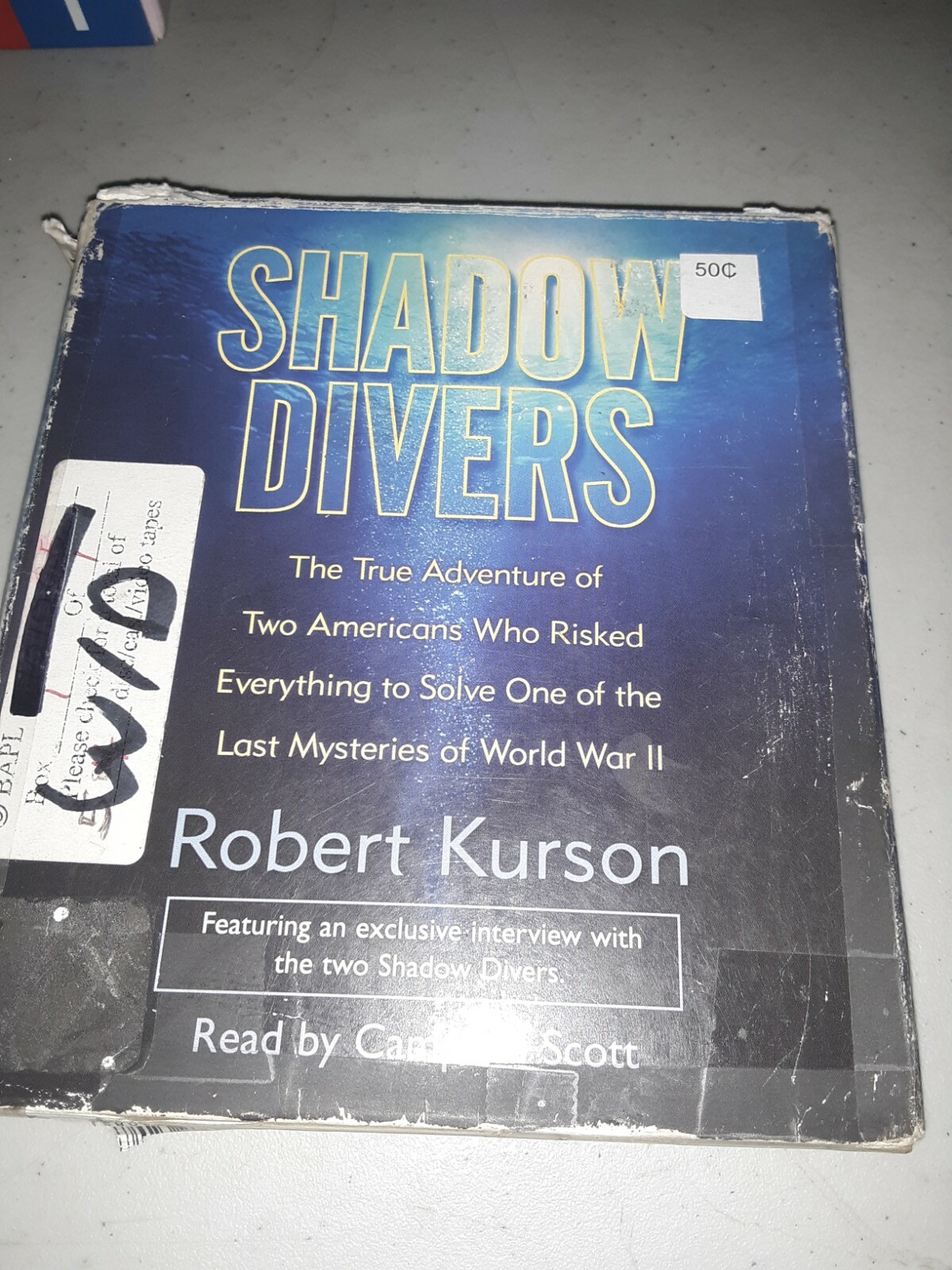 Shelf186 Audiobook~ SHADOW DIVERS, ROBERT KURSON | eBay