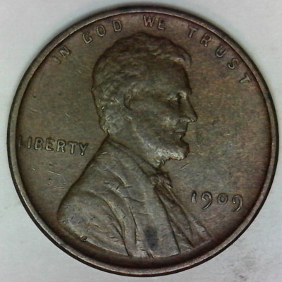 Higher grade 1909 VDB Lincoln Cent Great looking cent First year type ...