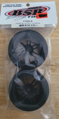 BSR F3040-B 30MM 40 Nitro Carbon Wheels/Tires (2 per) NIP | eBay