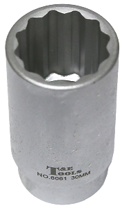 33mm x 1/2"Dr FWD Axle Nut Socket 75mm Long T&E Tools 6063 | eBay Australia