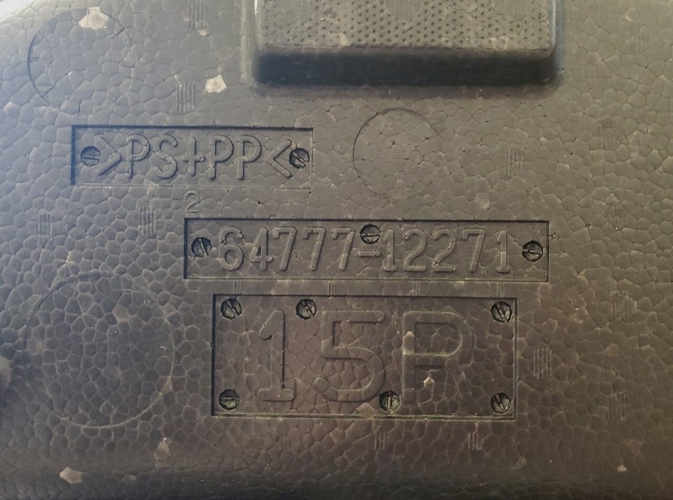 OEM Toyota Corolla 2023 Tool Storage Spare Tire Compartment Foam 64777 ...