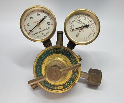 Harris Calorific Acetylene Regulator Gauge - # 92-SC - Untested | eBay