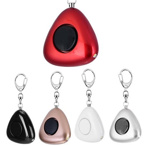 Personal Protection Triangle Alarm Keychain 120db Women Emergency Alarm ...