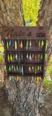 Personalized Fishing Lure Rack | eBay