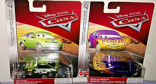 DISNEY PIXAR CARS 2019 SCAVENGER HUNT METALLIC NICK STICKERS & METALLIC ...