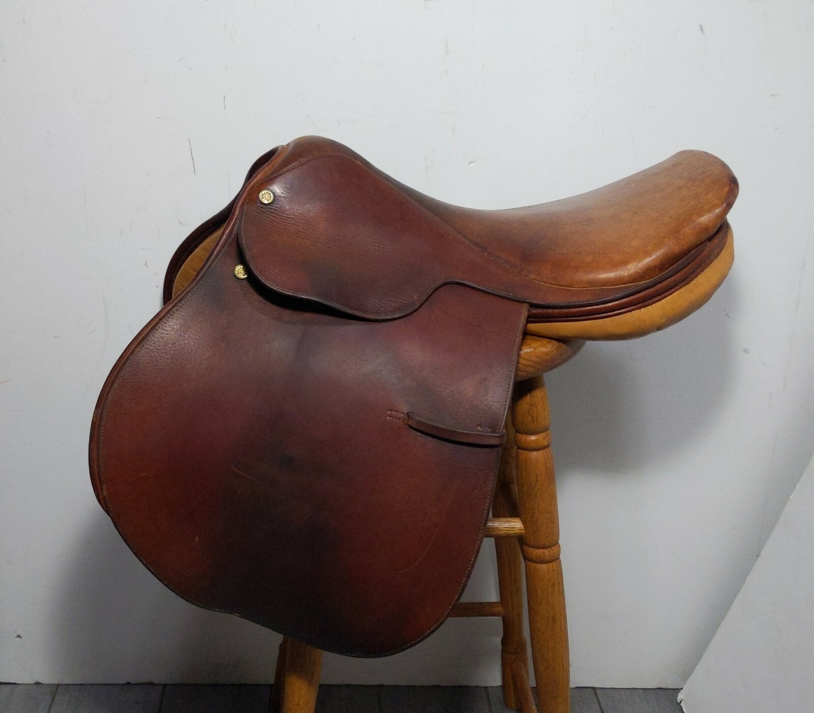 Collegiate Quality Saddlery 17" Leather English Horse Saddle 6523 Close ...
