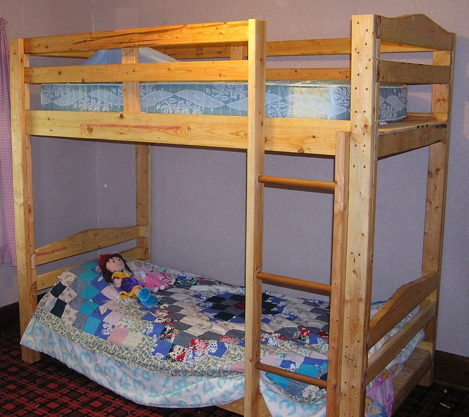 Bunk Bed Standard How-to Book; Paper Pattern Plan to DIY and Easily ...