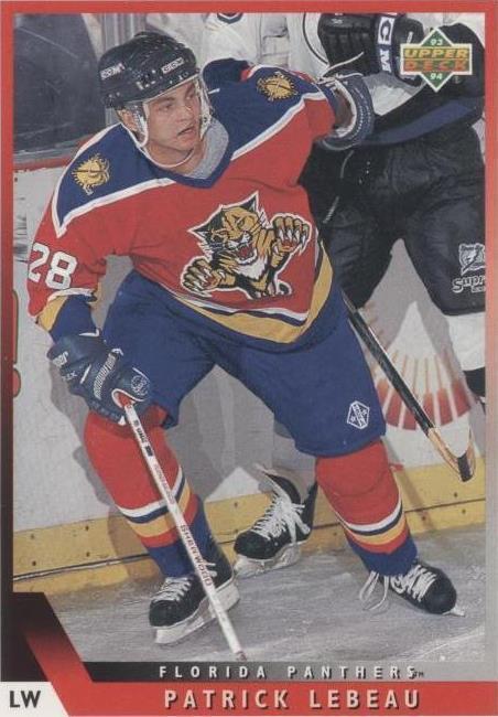 1993-94 Upper Deck - Patrick Lebeau #499 for sale online | eBay
