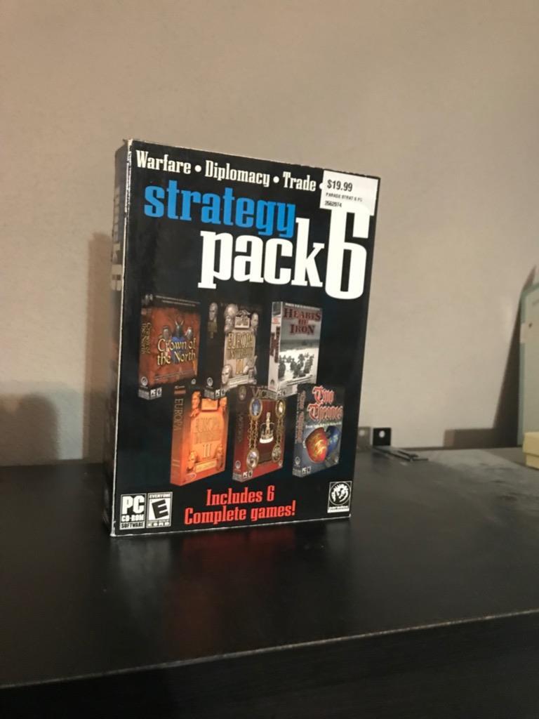 Strategy Pack 6 - PC Computer Games - CD Rom - Unopened Box (2005) | eBay