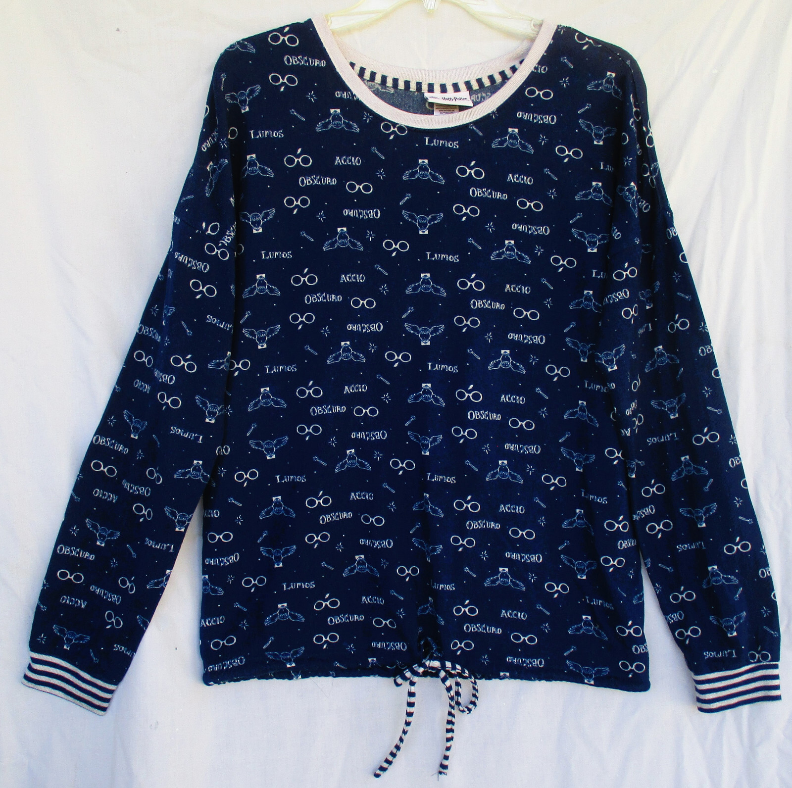 Wizarding World Harry Potter Blue Women's Top Size M … - Gem