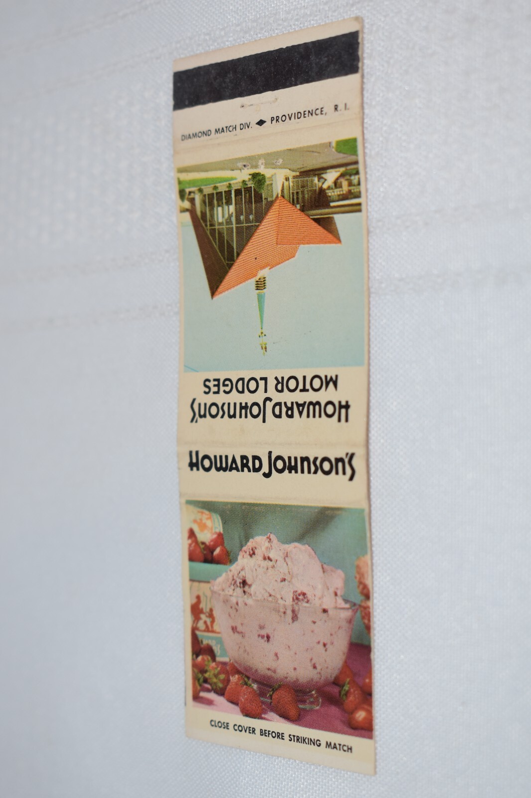 Howard Johnson's 20 Strike Matchbook Cover | eBay