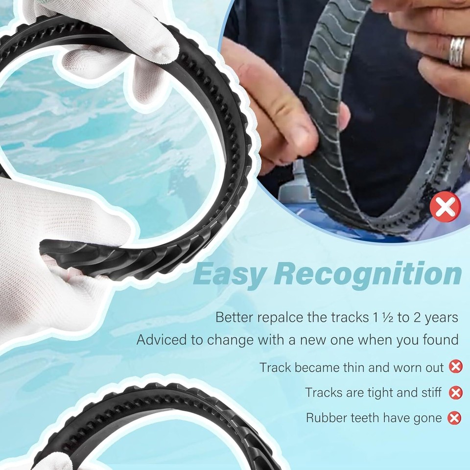 R0526100 Track for Zodiac MX8 MX6 MX8 Elite Suction-Side In-Ground Pool ...