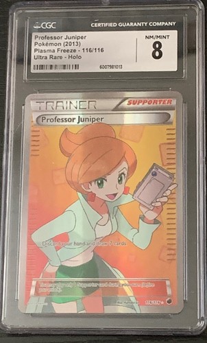 Professor Juniper (116 Full Art) 116/116 Plasma Freeze Holo | eBay