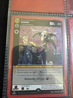 MetaZoo Full Holo Halloween Set Wendigo 🎃 | eBay