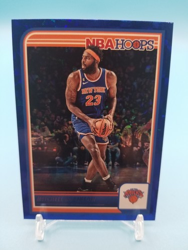 2023-24 Panini NBA Hoops Mitchell Robinson Hyper Blue #121 New York ...